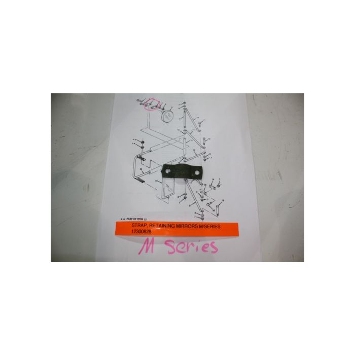 STRAP, RETAINER SPOTTER MIRROR M35A2/A3/ 5 TON